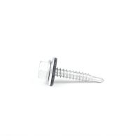 China Yellow Stainless Steel Hex Flange Roofing Screw 5.5x25mm for T/T Payment and Roof Panels for sale