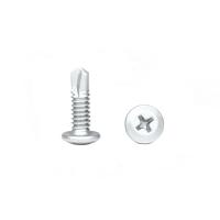 China Sus410 Stainless Steel Truss Head Cross Self Drilling Screw Roof Self-Tapping Screws for sale