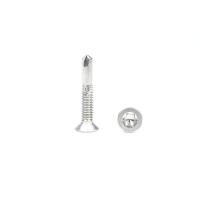 China ZINC Finish High Strength Stainless Steel Tek 5 Torx Flat Self-Tapping Screw Csk Head Self-Drilling Screws for sale