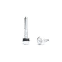 China Ruspert Finish Self Tapping Screws Hex Heads Waterproof Screw With Rubber Washer for sale