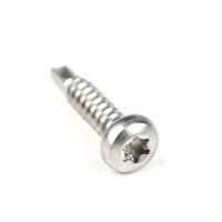 China Yellow SS410 Stainless Steel Pan Torx Self Drilling Screws for Electrical Appliances for sale