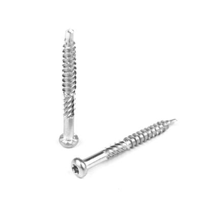 China Torx Pan Head A4 Stainless Steel 316 Self Tapping Screws 5.5x50mm with Ruspert Finish for sale