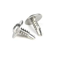 China Electrical Appliances Stainless Steel Torx Self Drilling Screw with Round Head Washer for sale