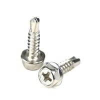 China Ruspert Coated Self Drilling Screw for Heavy Duty Applications in Steel Material for sale