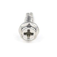 China Ruspert Coated Self Drilling Screw for Heavy Duty Applications in Steel Material for sale