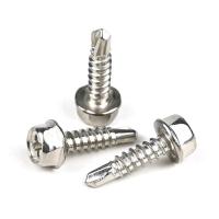 China Ruspert Coated Self Drilling Screw for Heavy Duty Applications in Steel Material for sale
