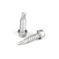 China Pan Head Stainless Steel Bimetal Hexagonal Self Drilling Screw for T/T Payment Option for sale