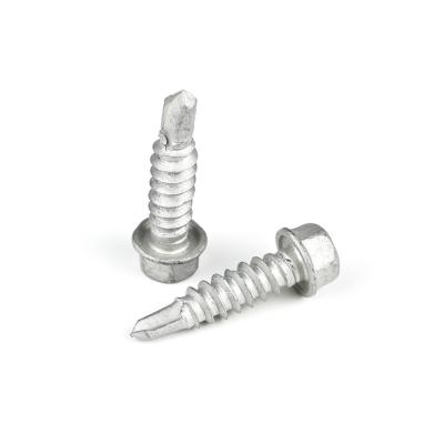 China Pan Head Stainless Steel Bimetal Hexagonal Self Drilling Screw for T/T Payment Option for sale