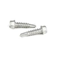 China Pan Head Stainless Steel Bimetal Hexagonal Self Drilling Screw for T/T Payment Option for sale