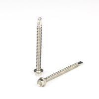 China 65mm Parafusos Stainless Steel Self Drilling Sheet Metal Screws for Steel Structures for sale