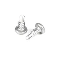 China Superior SUS410 Stainless Steel 4.8x13mm Pan Head Self Drilling Screw Torx Head Screws for sale