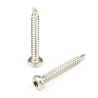 China Ss304 Torx Pan Head Stainless Steel Self Drilling Screw Parafusos Auto Brocante for sale