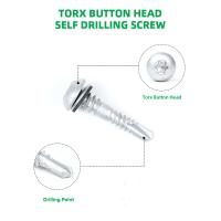 China Epdm Washer Stainless Steel Self Drilling Screw 16 /12 x32 for Roofing Panel to Purlin for sale