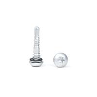 China Epdm Washer Stainless Steel Self Drilling Screw 16 /12 x32 for Roofing Panel to Purlin for sale