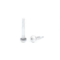 China Pan Head Ruspert Coated 16 /12 x42 Button Torx Sds Screw for Metal Panel To Purlin for sale