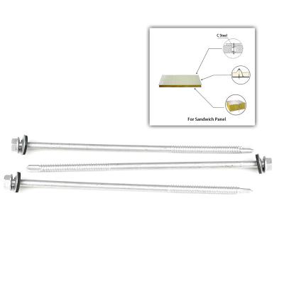 China Stainless Steel Self Drilling Screws Perfect for Wall Rockwool Sandwich Panel for sale