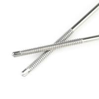 China Hex Washer Head Stainless Self Drilling Screws 6.3x200mm for Insulated Sandwich Panel for sale