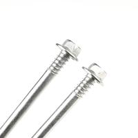 China Plain Finish Self Drilling Screws for Metal Roofing Sandwich Panel in Stainless Steel for sale