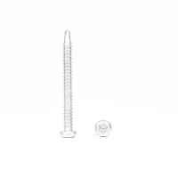 China 6.3x65 TPO PVC Ply Membrane Stainless Steel 304 Bi-Metal Torx Button Head Waterproof Screw for sale