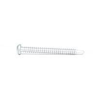 China 6.3x65 TPO PVC Ply Membrane Stainless Steel 304 Bi-Metal Torx Button Head Waterproof Screw for sale