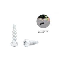 China Zinc Alloy Coated Self Tapping Screw 6.3x25 For Roofing Membrane And Payment term T/T for sale