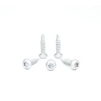 China Zinc Alloy Coated Self Tapping Screw 6.3x25 For Roofing Membrane And Payment term T/T for sale