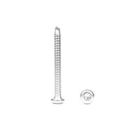 China Plain 6.3x55 SUS410 Pan Torx Star Screw Stainless Steel Button Head For Roof Epdm Membrane for sale