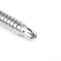 China Plain 6.3x55 SUS410 Pan Torx Star Screw Stainless Steel Button Head For Roof Epdm Membrane for sale