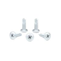 China 10x16 Stainless Steel Self Drilling Wafer Head Screws for Steel Frame 100% QC Tested for sale