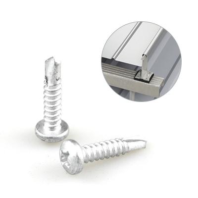 China Metric Ruspert Coating Bimetal Self Drilling Screw 4.2x19mm for Steel Frame and Purlin for sale