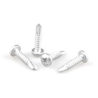 China Metric Ruspert Coating Bimetal Self Drilling Screw 4.2x19mm for Steel Frame and Purlin for sale