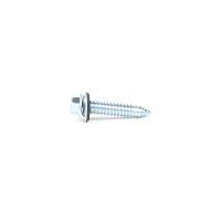 China White Zinc Plated Hex Sheet Metal Screw for Stainless Steel Roofing Strengthening for sale