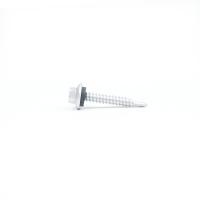 China Zinc Alloy Coated Waterproof 12 X38 Hex Flange Self Drilling Screw for Wall Cladding Panel for sale