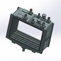China 1000 X 1000mm Aluminum Alloy EPS Mold Steam Chamber for sale