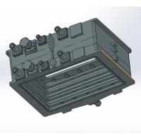 China 1000 X 1000mm Aluminum Alloy EPS Mold Steam Chamber for sale