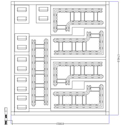 China Aluminum Alloy Customized EPS Mould For Building Foam Brick for sale