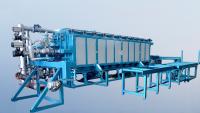China 6000*1000*600 Mm Auto EPS Block Moulding Machine 20-30 S Moulding Cycle 14000 Kg Weight for sale