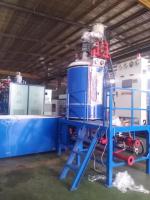 China Automatic Blue / Green EPS EPU Foaming Pre-expander Machine Outsole From China With Fluidzed Dry Bed for sale