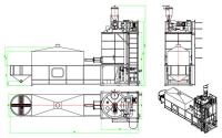 China Automatic Blue / Green EPS EPU Foaming Pre-expander Machine Outsole From China With Fluidzed Dry Bed for sale