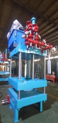 China Automatic EPS Shape Moulding Machine Blue Produces Molded Polystyrene Foam Products Equipment for sale