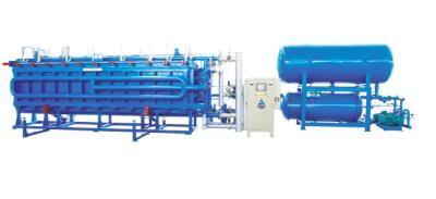 China EPS Block Forming Vacuum Expanded Polystyrene Foam Block Foaming Machine for sale