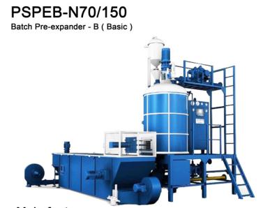 China Full Automatic Batch Pre Expander EPS Raw Material High Productivity Filling for sale