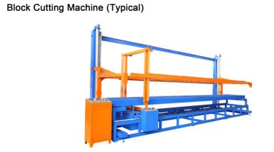China Full Automatic Factory EPS Foam Building EPS Block Cutting Machine Line for sale