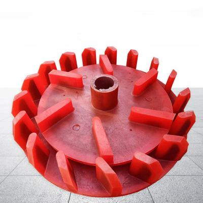 China Mining Flotation Cell Spare Parts Polyurethane Flotation Impeller Wear Resistant for sale