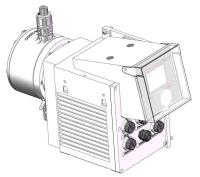China Single Module Reagent Dosing Pump 220V AC Wall Mounted for Chemical Dosing for sale