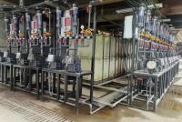 China Multi Pump Reagent Metering Rack System for Flotation Plant Reagent Feeding for sale