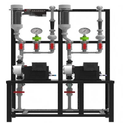 China Anti Corrosion Electric Diaphragm Dosing Pump for Corrosive Acid Alkali Reagent for sale