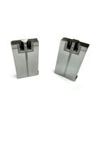 China Silver High Precision Machined Parts Components With Brushing Sandblasted Plating for sale