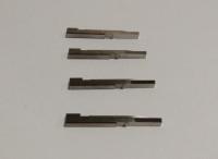 China Aluminum Tungsten Carbide Machining Spare Parts with Sandblast Finish ±0.002mm Tolerance for sale