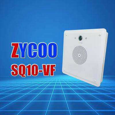 China Flush Mounted IP Network Speaker White With Built In HD Camera for sale